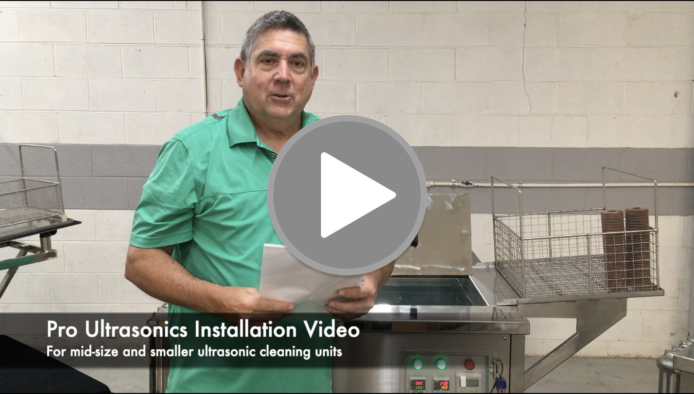 Ultrasonic Cleaning Equipment Leader » Pro Ultrasonics